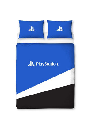 Playstation Banner Double Panel Duvet and Pillowcase Set | DIY at B&Q