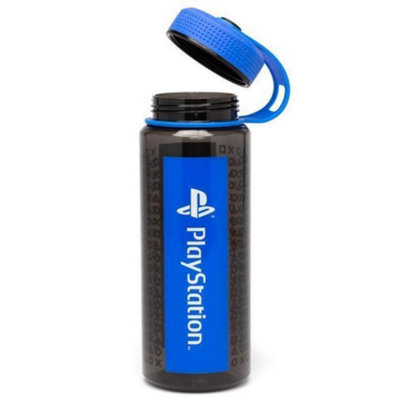 Playstation Logo Water Bottle Black (One Size)