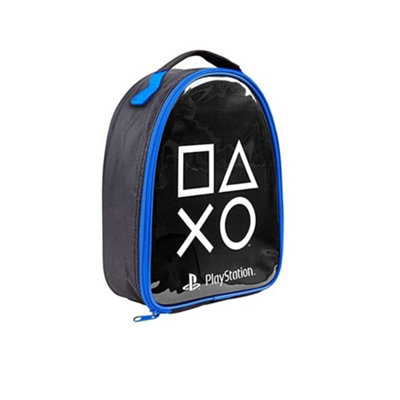 Playstation Lunch Bag Black/Blue/White (One Size)
