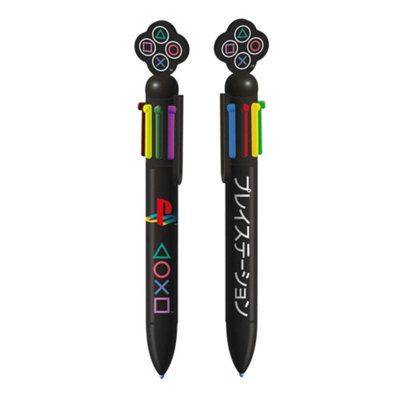 Playstation Multicoloured Pen (Pack of 2) Multicoloured (20.7cm x 5.1cm ...