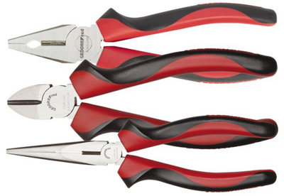 Pliers Set 2C-handle 3pcs R28002003 | DIY at B&Q