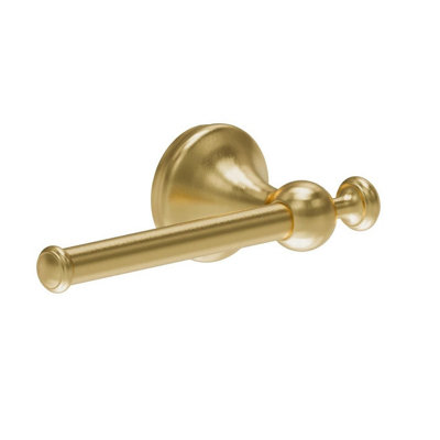 Plum&Clay Ashford Gold Traditional Toilet Roll Holder