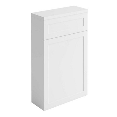 Plum&Clay Belmont White Traditional Back to Wall Toilet WC Unit