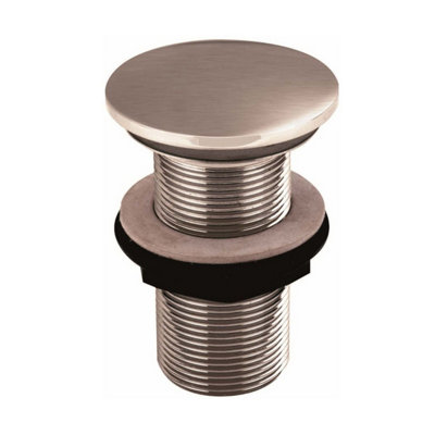 Plum&Clay Bronze Unslotted Click Clack Basin Waste