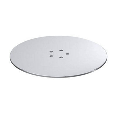 Plum&Clay Chrome 90mm Brass Replacement Shower Waste Cover