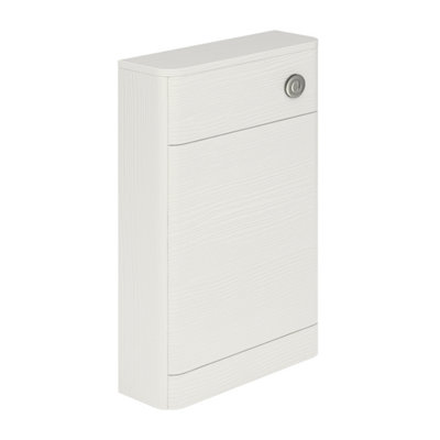 Plum&Clay Emery Textured White Back to Wall Toilet WC Unit (H)805mm (W ...