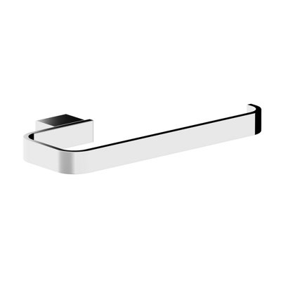 Plum&Clay Emilia Bathroom Wall Mounted Chrome Towel Bar