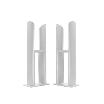 Plum&Clay Estelle Pair of White Radiator Feet