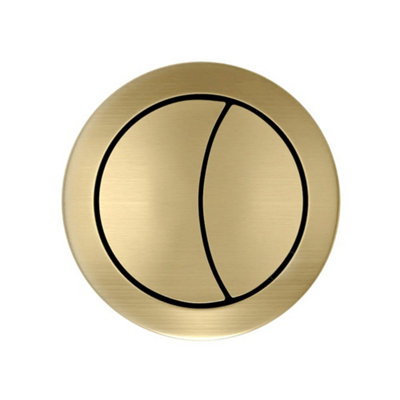 Plum&Clay Herald Brushed Gold Flush Button for Herald Close Coupled Toilet