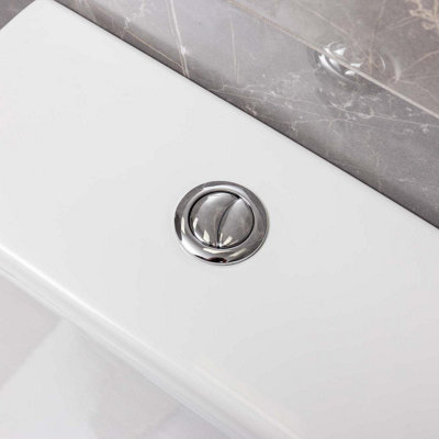 Plum&Clay Kira Rimless Close Coupled Toilet