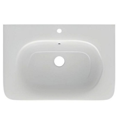 Plum&Clay Marvel 600mm Floor Standing Bathroom Vanity Unit in Dark Grey ...