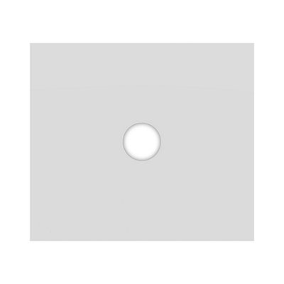 Plum&Clay Matterhorn Matt White Solid Surface Bathroom Worktop with ...