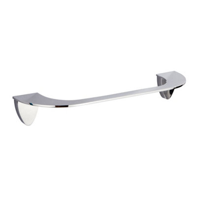 Plum&Clay Melody Bathroom Wall Mounted Chrome Towel Rail (W)31cm