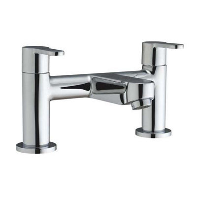 Plum&Clay Melody Polished Chrome Deck-mounted Bath Filler Tap