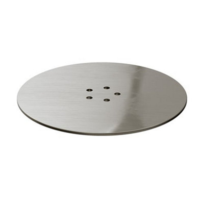Plum&Clay Nickel 90mm Brass Replacement Shower Waste Cover