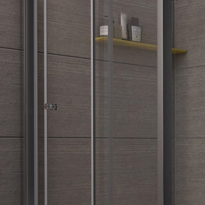 Plum&Clay Riven Sliding Shower Door (W)1000mm