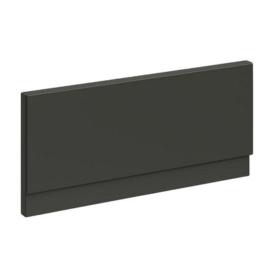 Plum&Clay Sutton Smoke Grey End Bath Panel (W)800mm