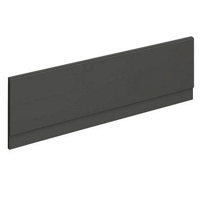 Plum&Clay Sutton Smoke Grey Front Bath Panel (W)1800mm