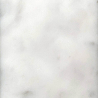 Plum&Clay White Carrara Solid Surface Acrylic Worktop (T) 2cm (L) 212cm (W) 31cm