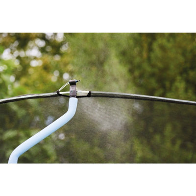 Plum Play 12ft Wave Springsafe Trampoline (Blue) - Free Attachable Mist ...