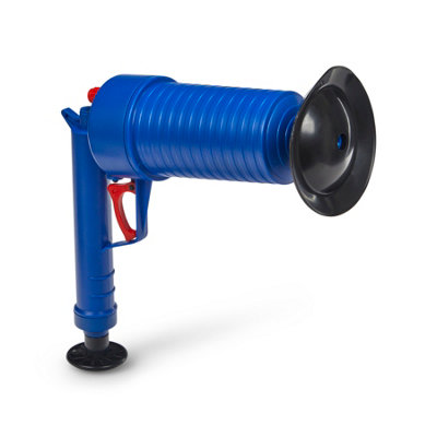 Plumbers Drain Clearing Air Gun Plunger Sink Unblocker