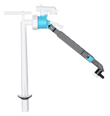 PlumbEZ Cistern Fill Valve Bottom Entry - 1/2" Toilet Valve Ballcock ...