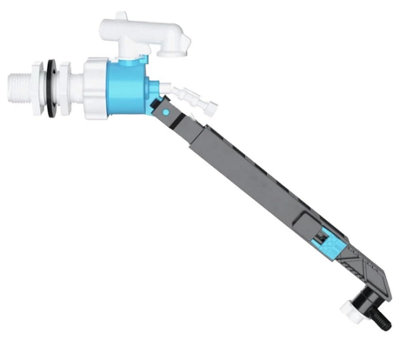 PlumbEZ Side Entry Toilet Cistern Fill Valve with Adjustable Float Arm ...