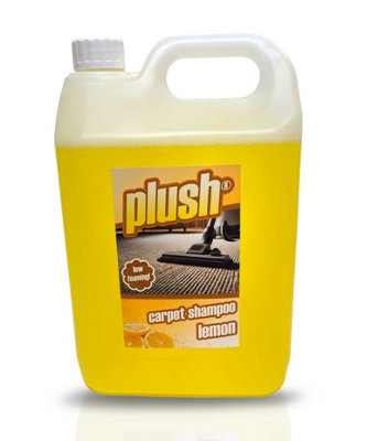 Plush Carpet Shampoo Lemon 5 Litre