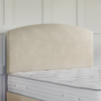 Plush Cream Ottoman Divan 6FT Super King Side Lift Ottoman + Wiltshire ...