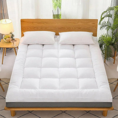 PLUSH SOFT 4 INCH DEEP DOUBLE MATTRESS TOPPER