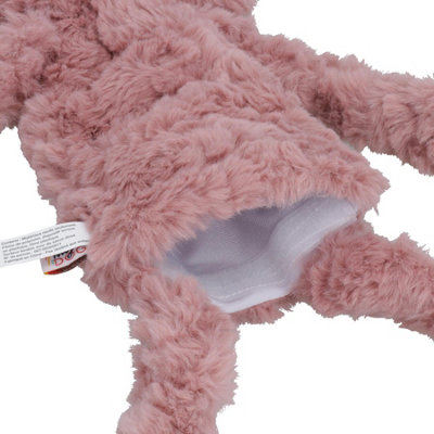 Plush Squeaky Crinkle Unstuffed Elephant Calming Pet Toy With Belly ...