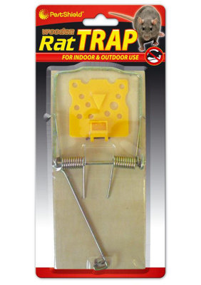 PLYWOOD RAT TRAP FOR INDOOR OUTDOOR USE