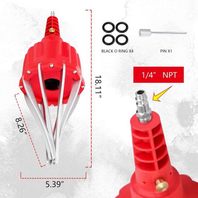 Pneumatic CV Joint Boot Expander Installation Removal Tools