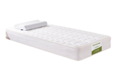 Pocket Flexi 1000 Spring Mattress with 3cm High-Density Foam Topper ...