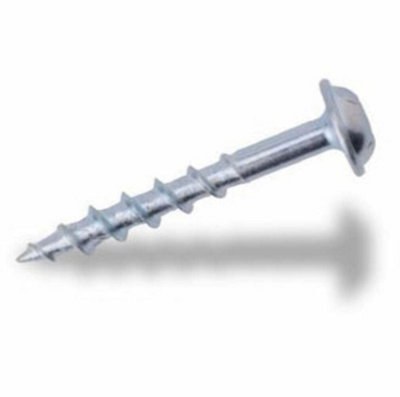 Pocket Hole Screws for Softwoods, 32mm Long, Pack of 250, Coarse Self ...