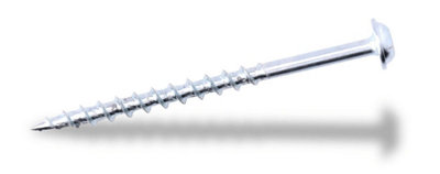 Pocket Hole Screws for Softwoods, 63mm Long, Pack of 500, Coarse Self ...