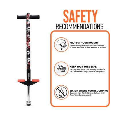 POGO STICK FOR KIDS & ADULTS FUN EXERCISE TOY FOR BOYS & GIRLS ...