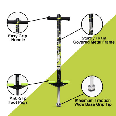 Pogo Stick for Kids & Adults Fun Exercise Toy for Boys & Girls ...
