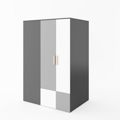 POK Spacious Walk-In Wardrobe - Right (H1930mm x W1300mm x D930mm ...