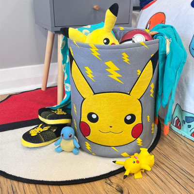 Pokemon Compact Storage Tub Childrens Clothes Tidy Organiser Basket ...