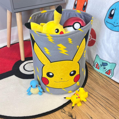 Pokemon Compact Storage Tub Childrens Clothes Tidy Organiser Basket ...