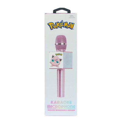 Pokemon Jigglypuff Karaoke Microphone with Speaker
