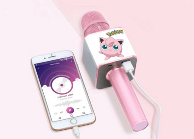 Pokemon Jigglypuff Karaoke Microphone with Speaker