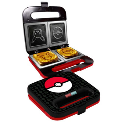 Pokemon Pikachu and Poke Ball Shaped Grilled Cheese Maker