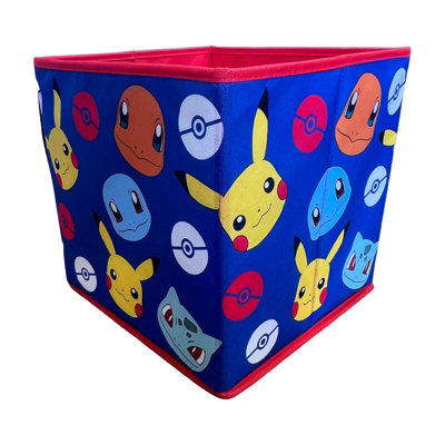 Pokemon Storage Box Foldable Space Saving Cube Childrens Compact ...