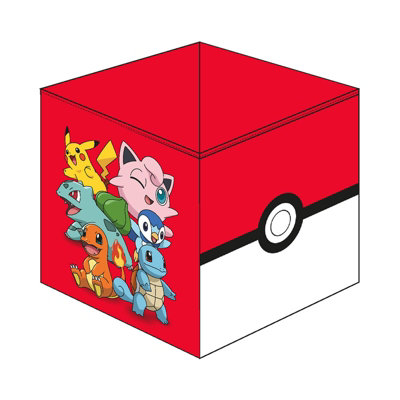 Pokemon Storage Box Foldable Space Saving Cube Childrens Compact ...