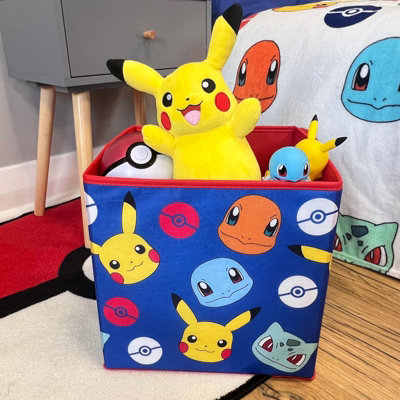 Pokemon Storage Box Foldable Space Saving Cube Childrens Compact ...