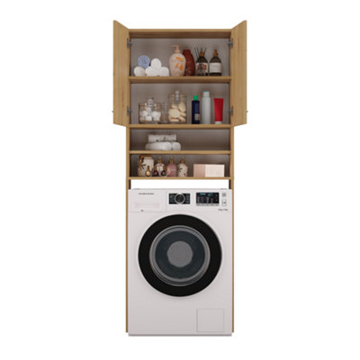 Pola DK Washing Machine Surround Cabinet Artisan Oak