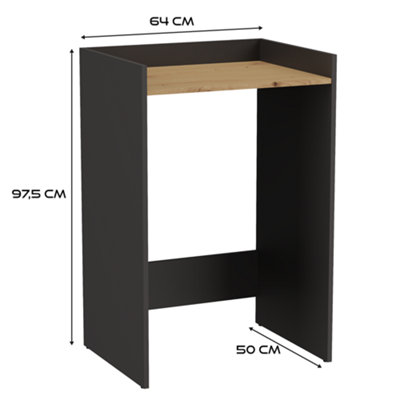 Pola NP Washing Machine Cabinet Anthracite Artisan Oak
