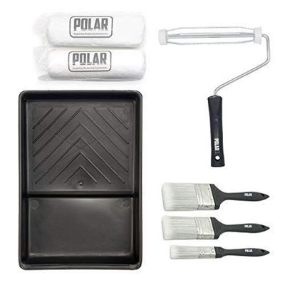 Polar 7Pcs Paint Roller Decorating Kit Set | DIY at B&Q